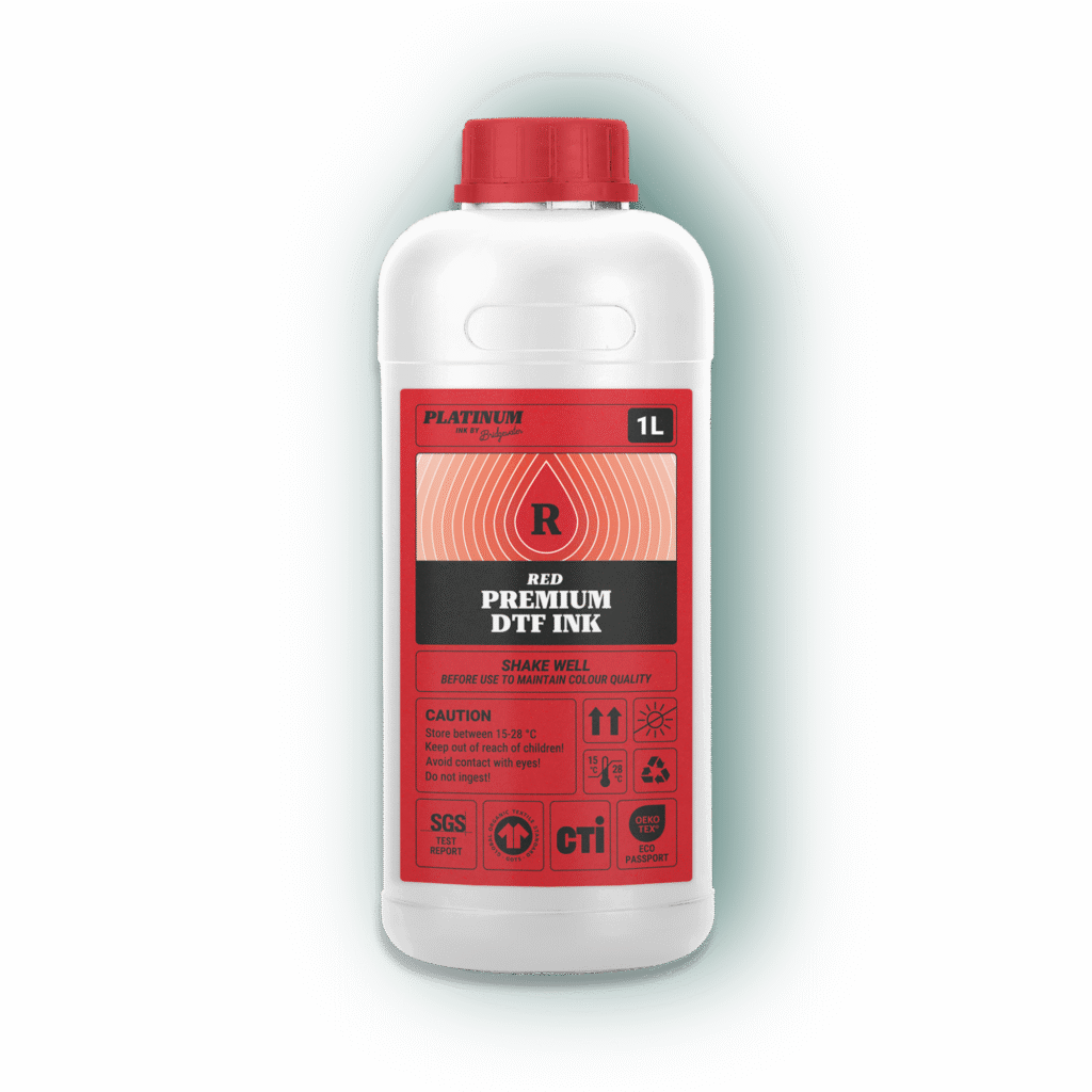 Platinum Red DTF Ink - Machine Printing Solutions